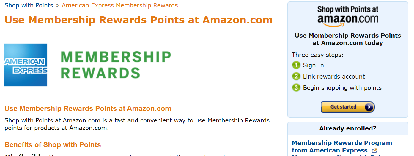 Amazon Shop With Points介绍【2020.1更新：MR 20 off；Discover $20 off；MR 20% ...