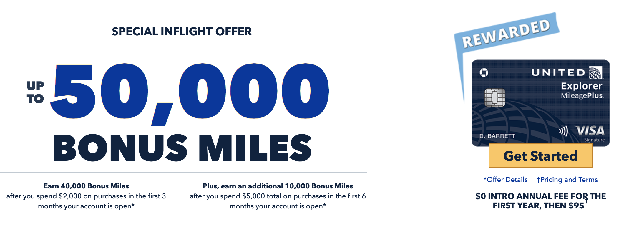 Chase United MileagePlus Explorer信用卡【2019.7更新：50k开卡奖励】 – 美国信用卡101