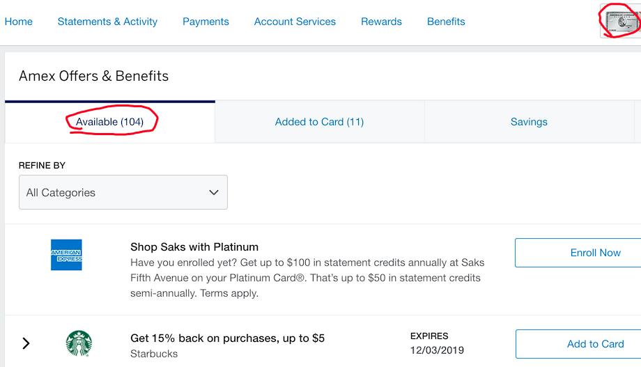 Amex offer 可添加数量破百？？ - 美国信用卡 101