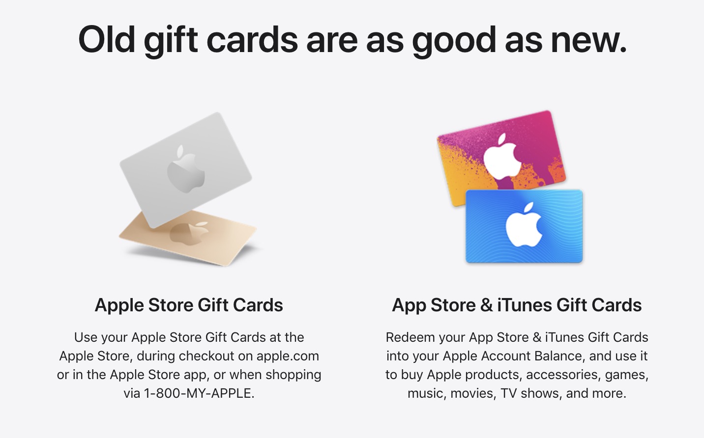 重磅！苹果合并两种 Gift Card, Itunes GC 及其余额可以够买苹果产品了（apple.com） - 美国信用卡 101