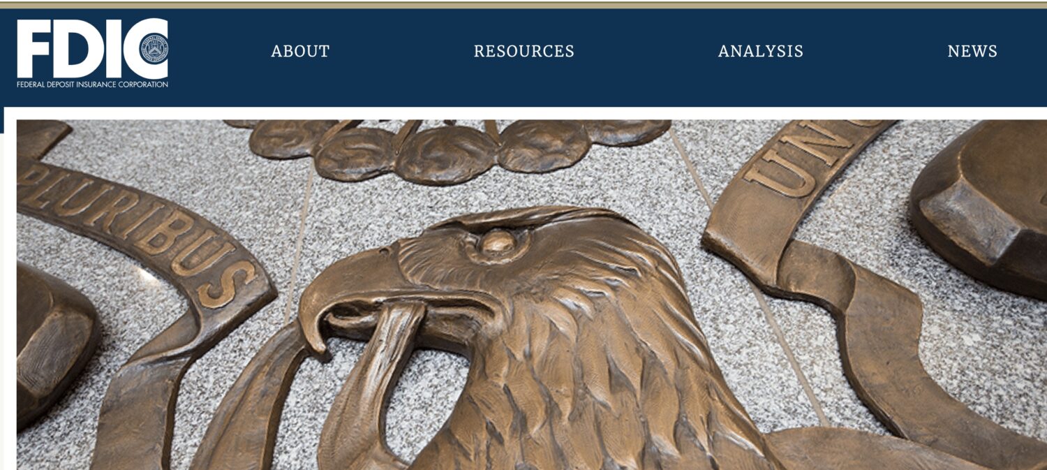 FDIC 美国联邦存款保险公司介绍 - 美国信用卡 101