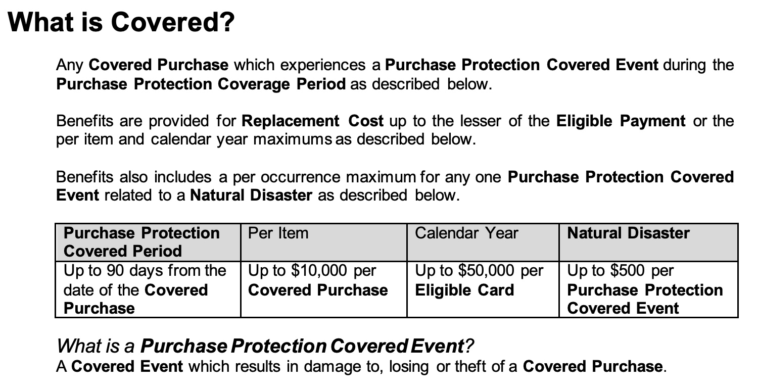 信用卡的购物保护（Purchase Protection）福利介绍 - 美国信用卡 101