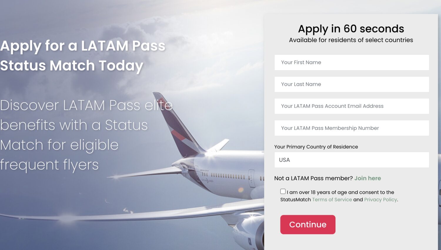 「已过期」LATAM 南美航空也推出会籍匹配，需要 $80-$199 的手续费 - 美国信用卡 101