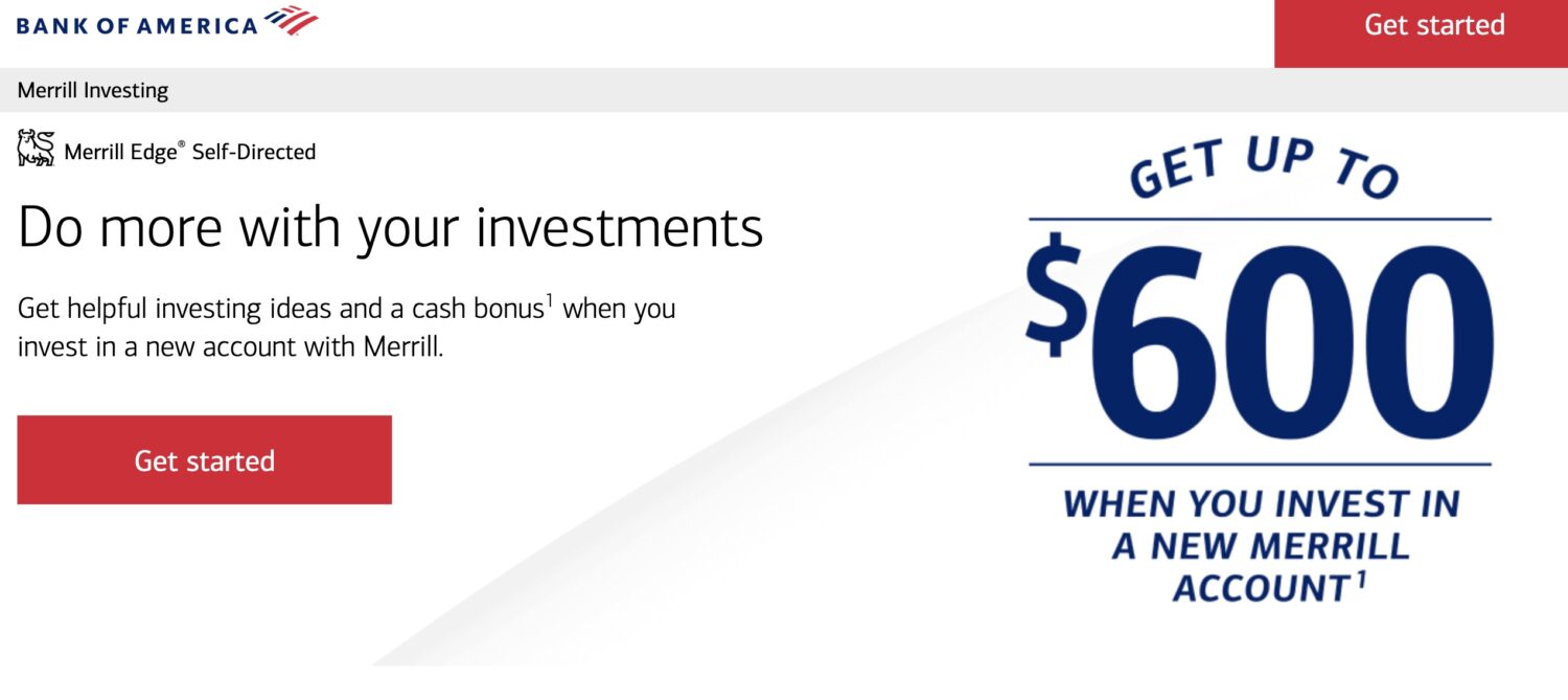 Merrill Edge 投资账户：开户最高 $1000 奖励！ - 美国信用卡 101