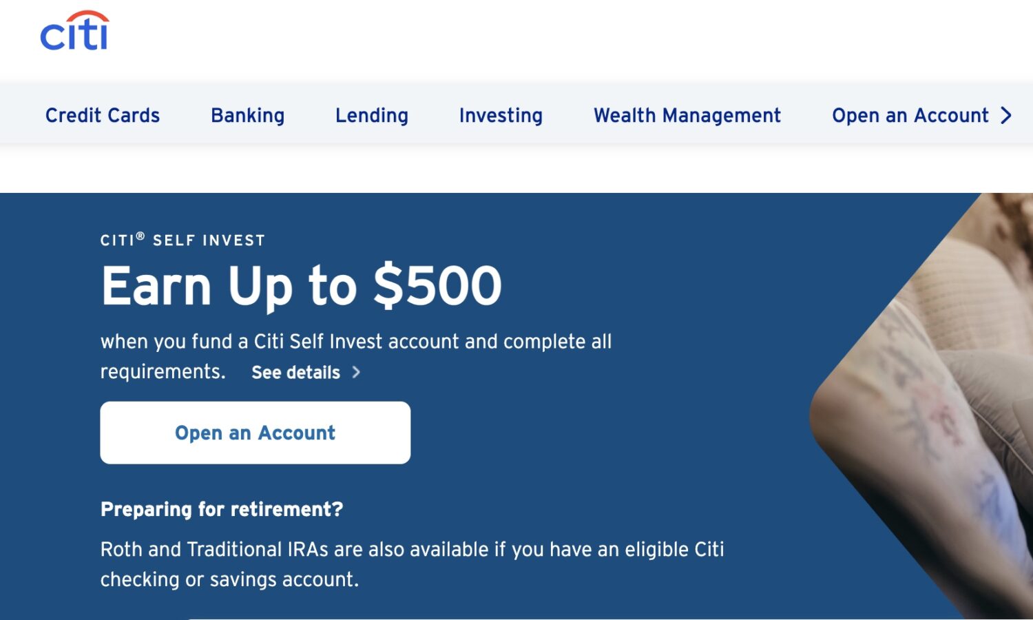 Citi Self Invest 投资账户：最高 $500 开户奖励！ - 美国信用卡 101